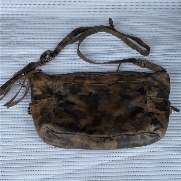Frye | Bags | Frye Co Jolie Crossbodyconvertible Shoulder Bag Camo ...